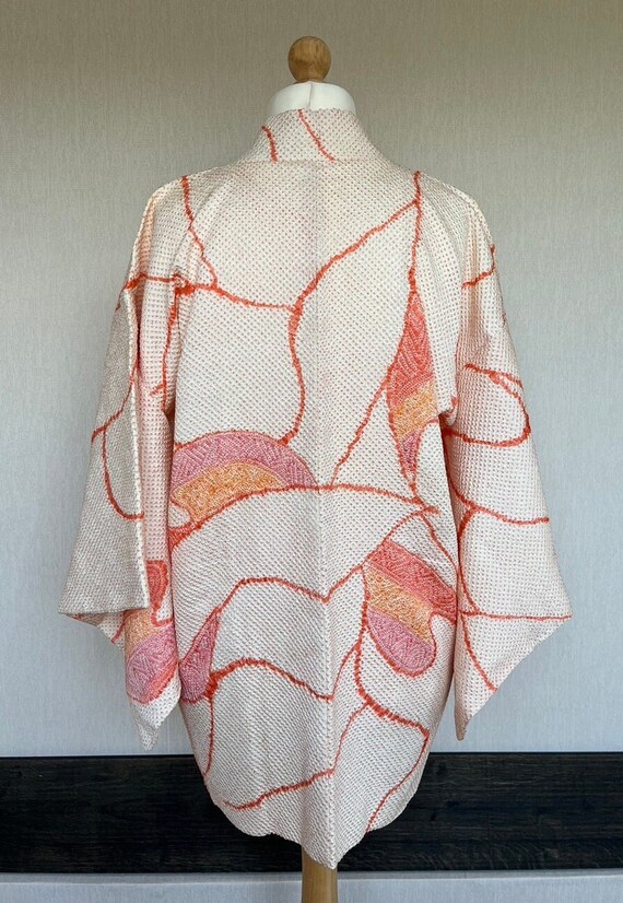 vintage kimono abstract rose - Gem