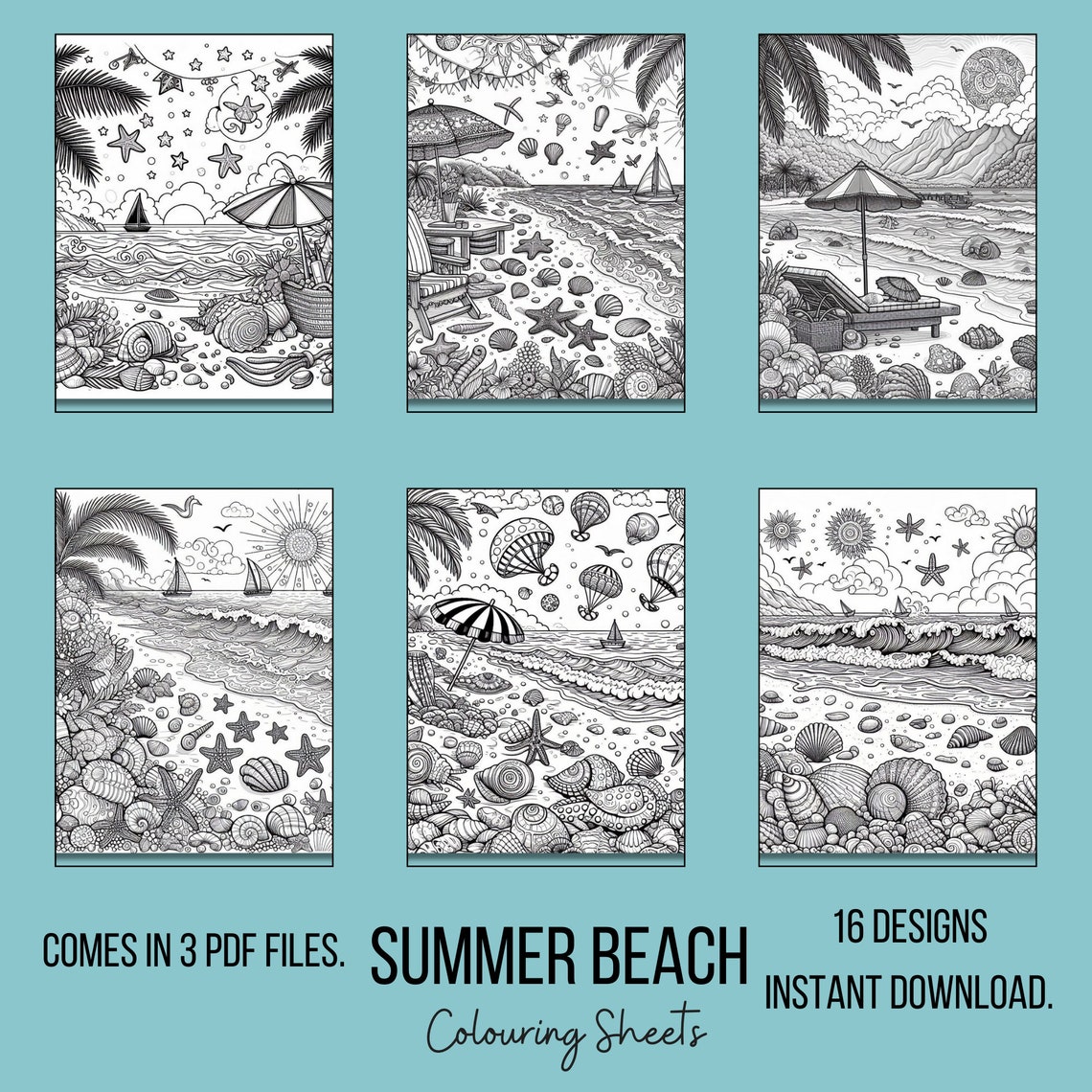 Grey Scale Colouring Pages, Stress Relieving, Anxiety Management and ...