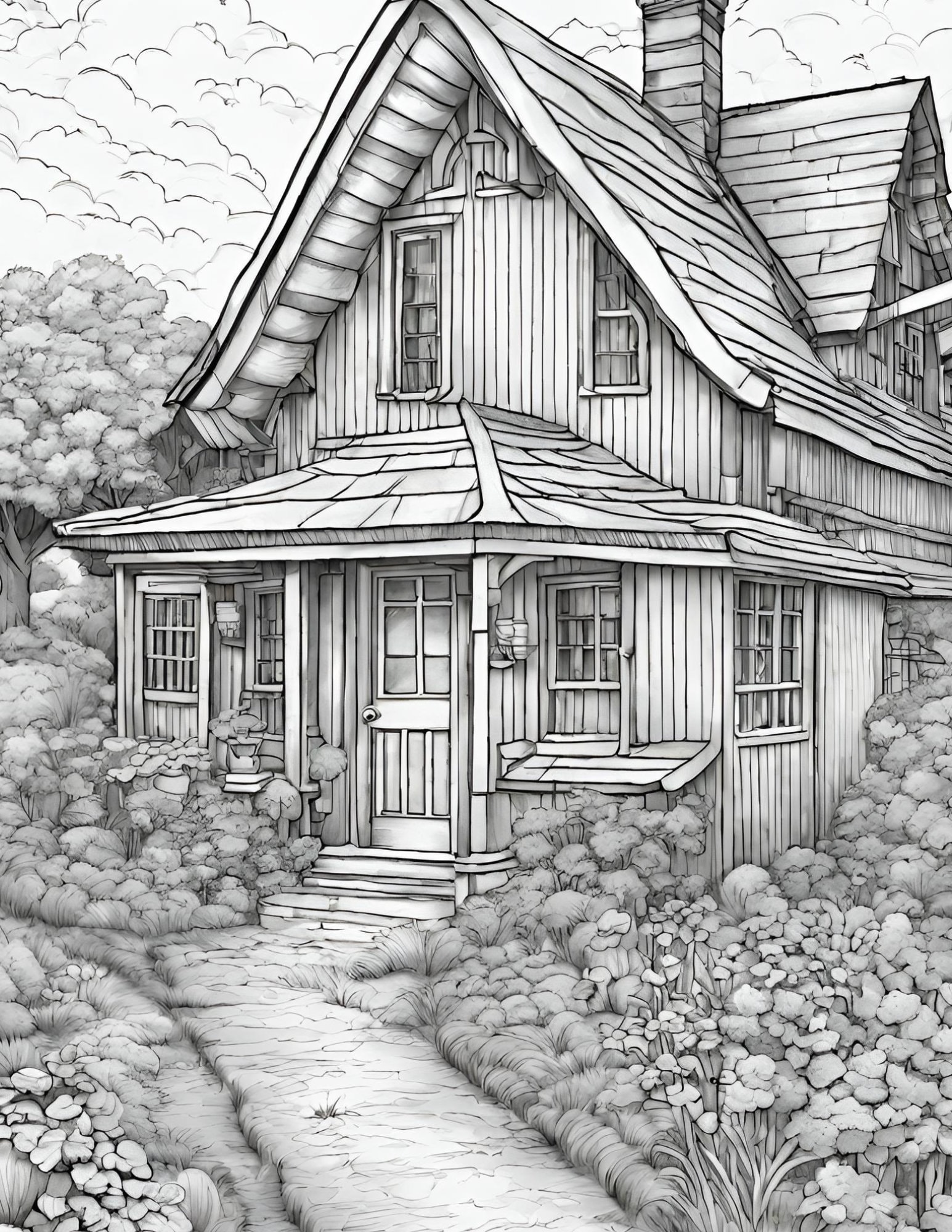 12 Grey-scale Colouring Pages for Adults - Relax and Unwind With a ...