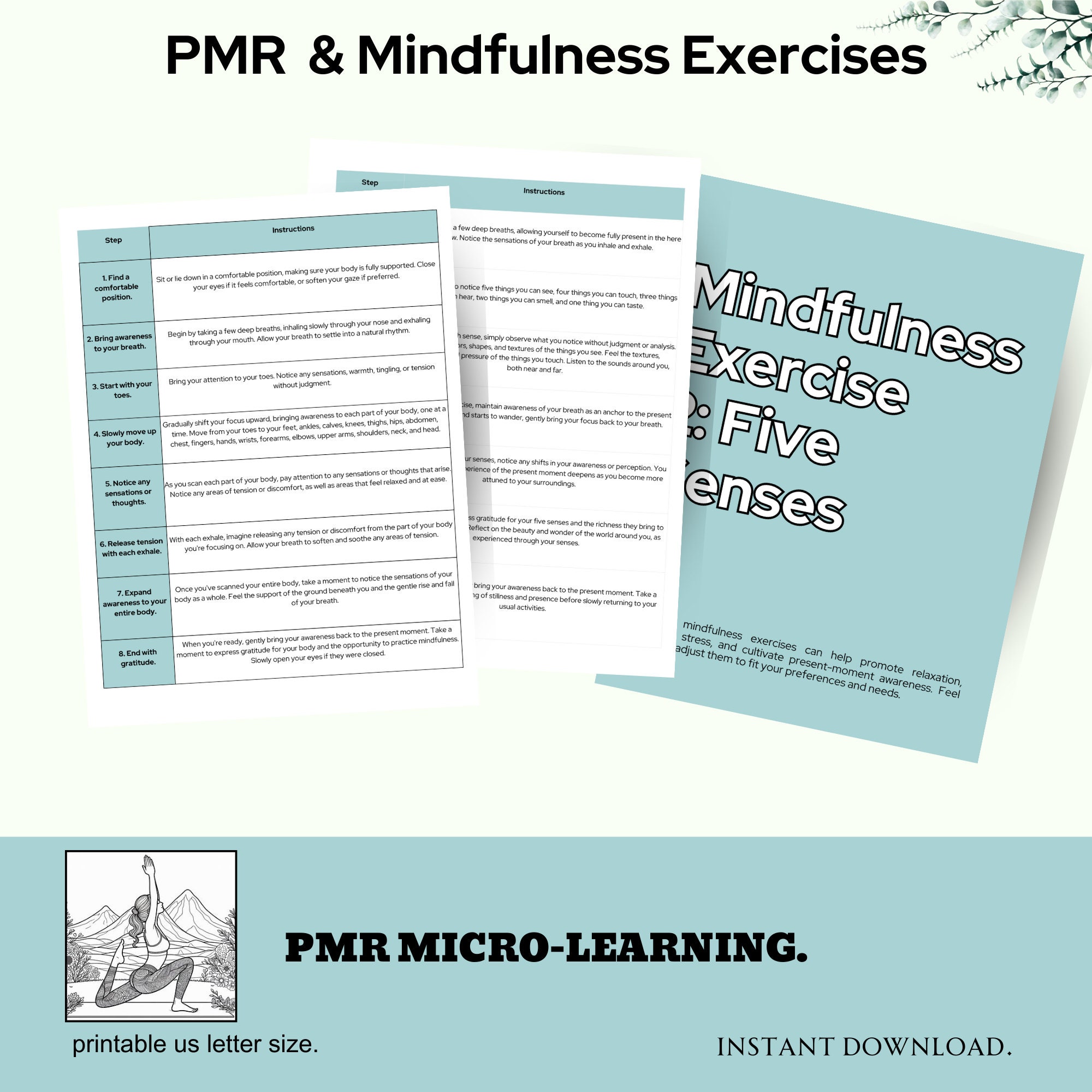 Progressive Muscle Relaxation Exercise and 2 Mindfulness Exercises in ...