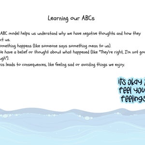 CBT for Kids - Learn to Manage and Deal With Negative Emotions. Ideal ...