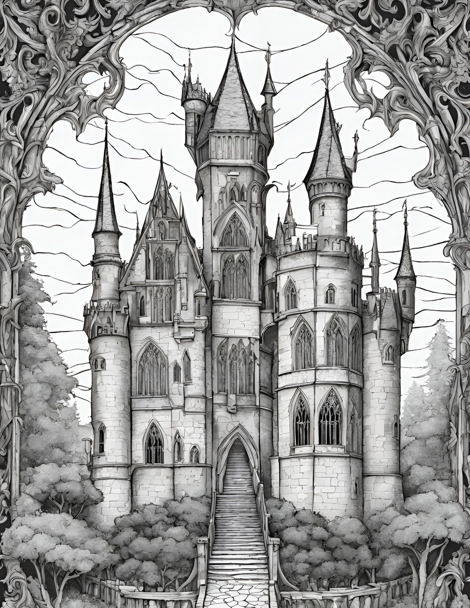 12 Grey-scale Colouring Pages for Adults - Relax and Unwind With a ...