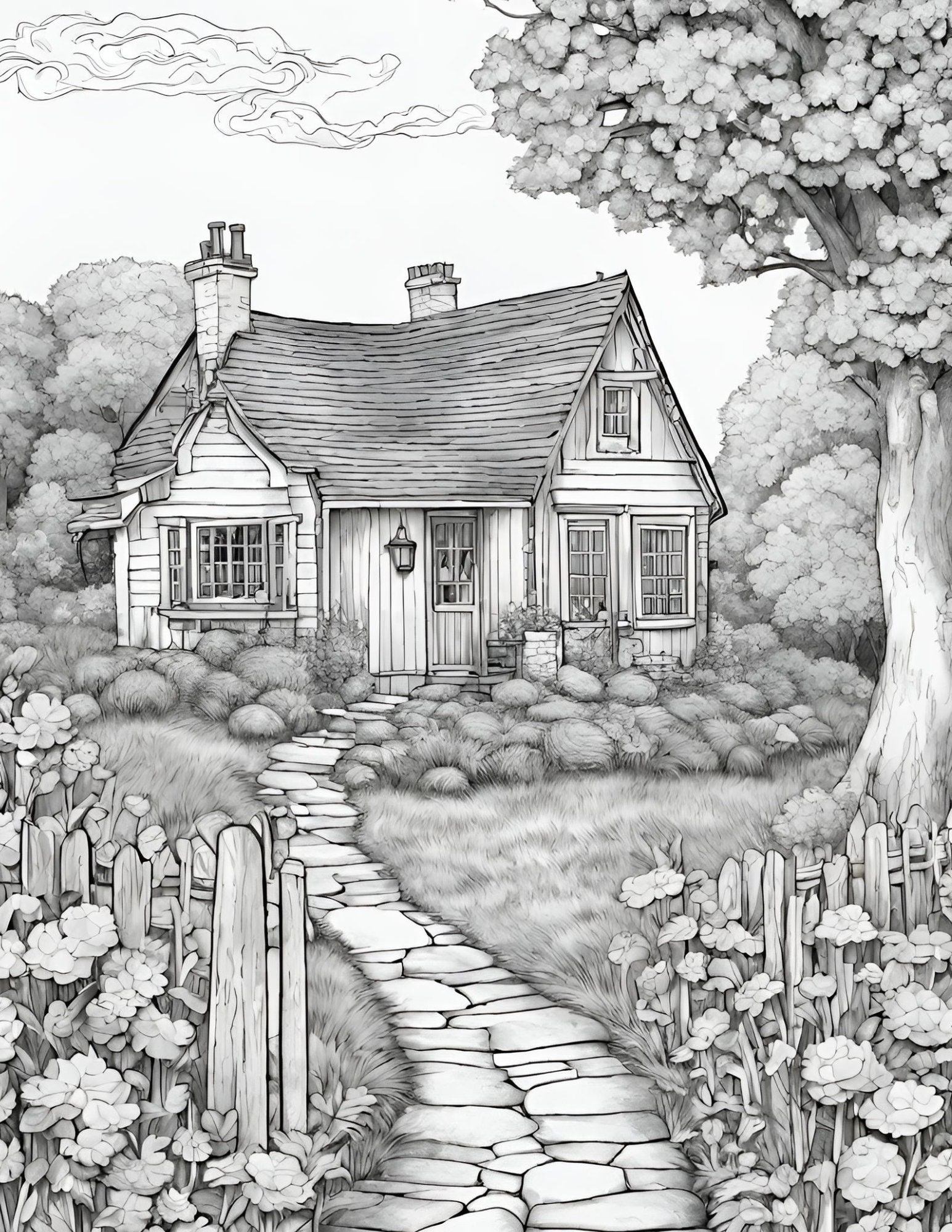 12 Grey-scale Colouring Pages for Adults - Relax and Unwind With a ...