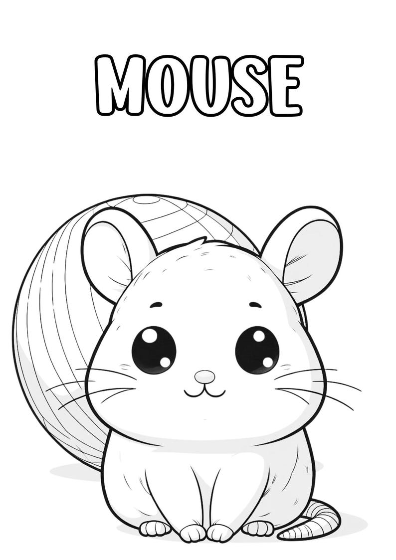 Bumper Cute Pets Colouring Pages for Toddlers - 30 Unique Colouring ...