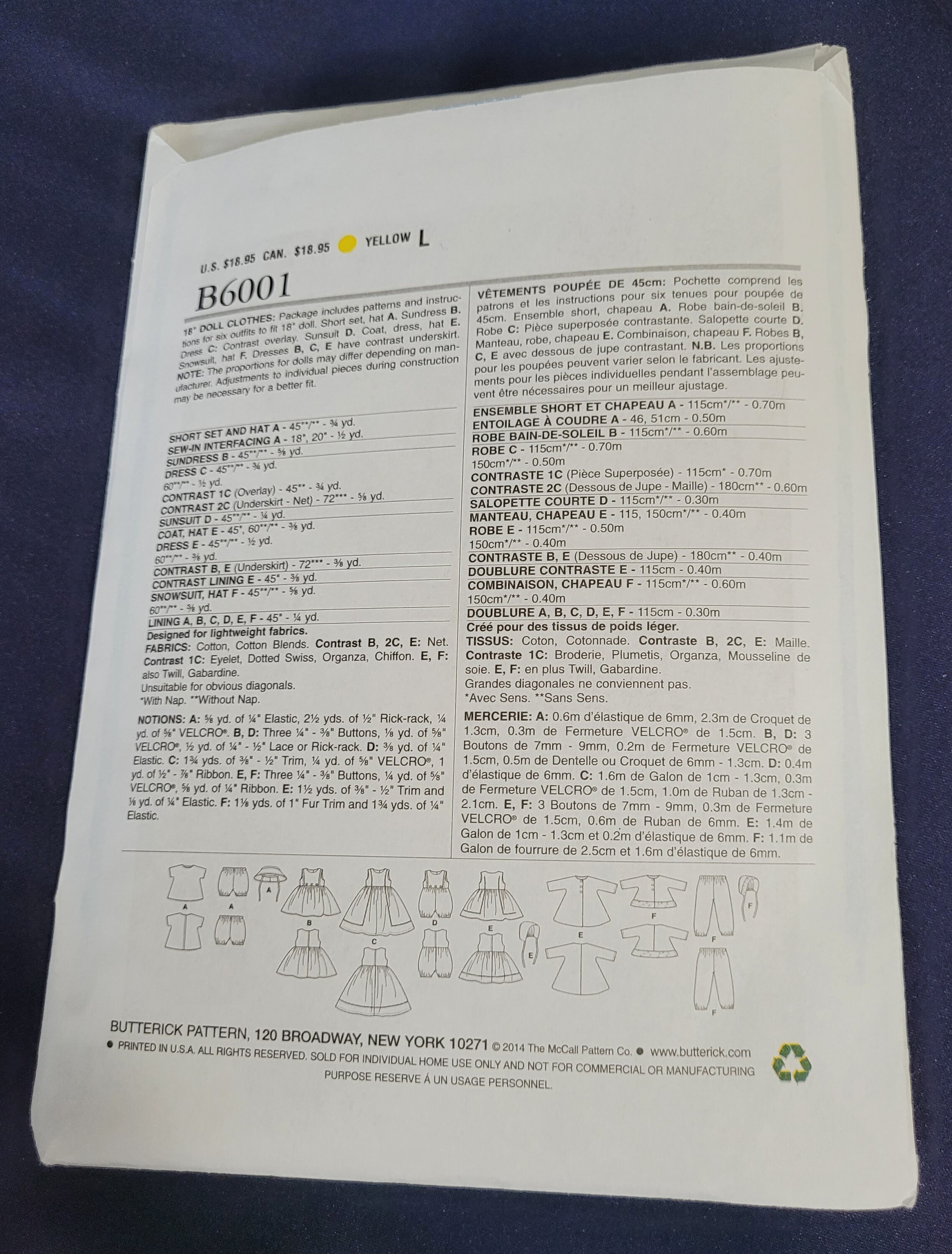 18 Inch Doll Pattern - Etsy