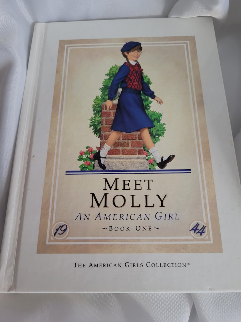 American Girl Doll Molly, 1990s, Great Condition. Two Books, Hair ...