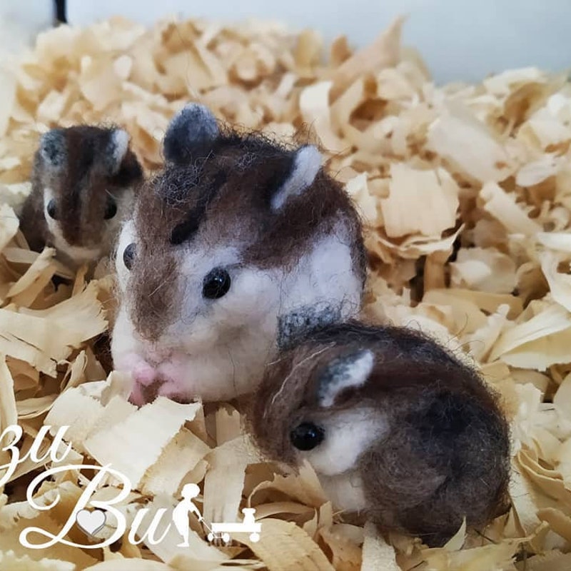 Felt Plush Hamster - Etsy