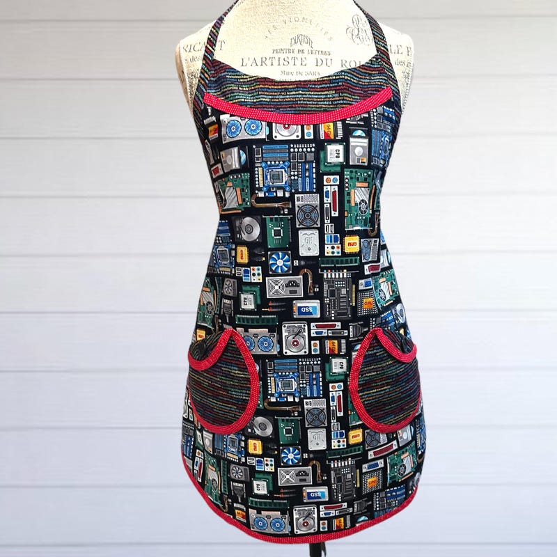Geek Apron - Etsy
