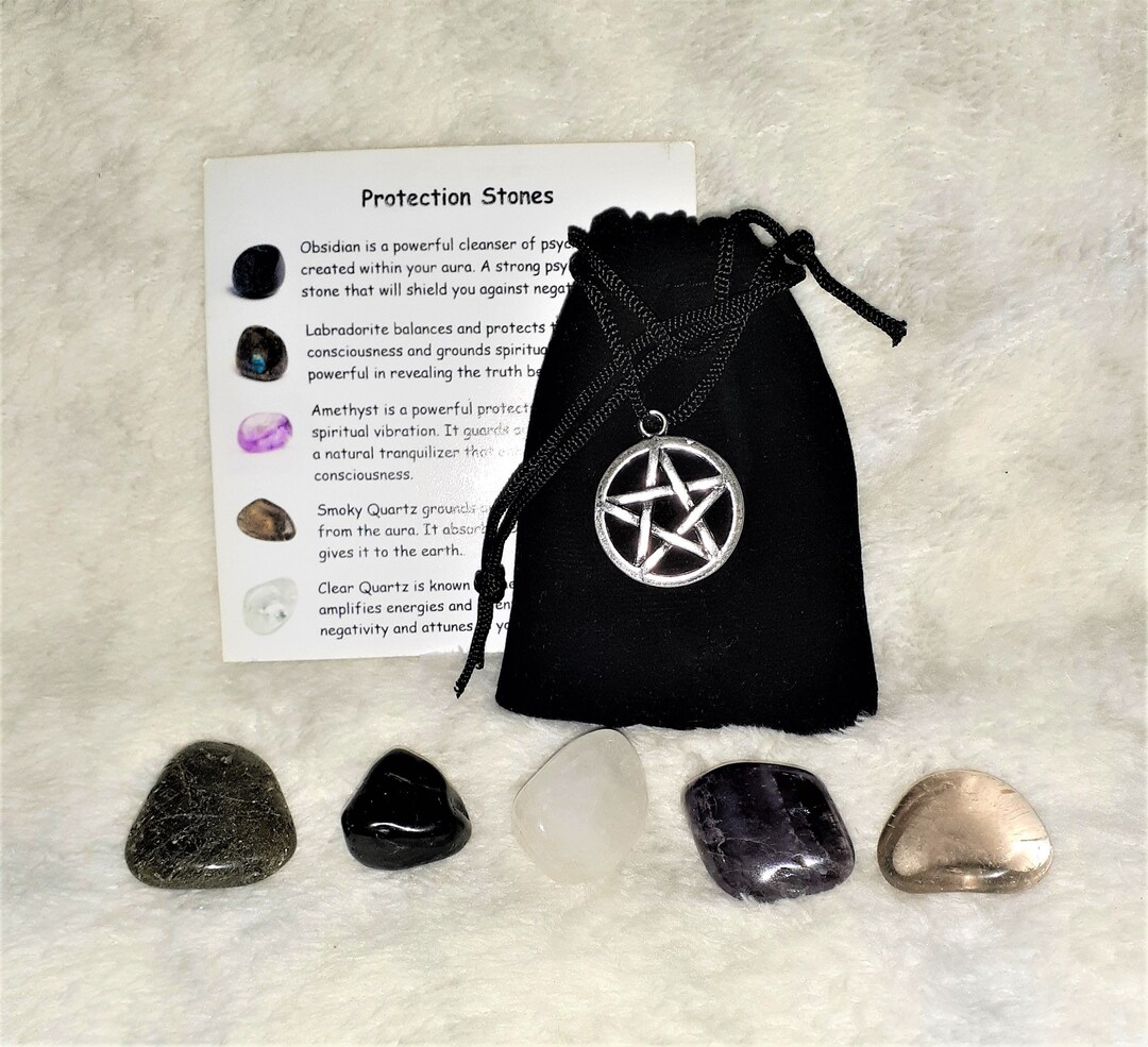 Protection Stones Pouch - Etsy