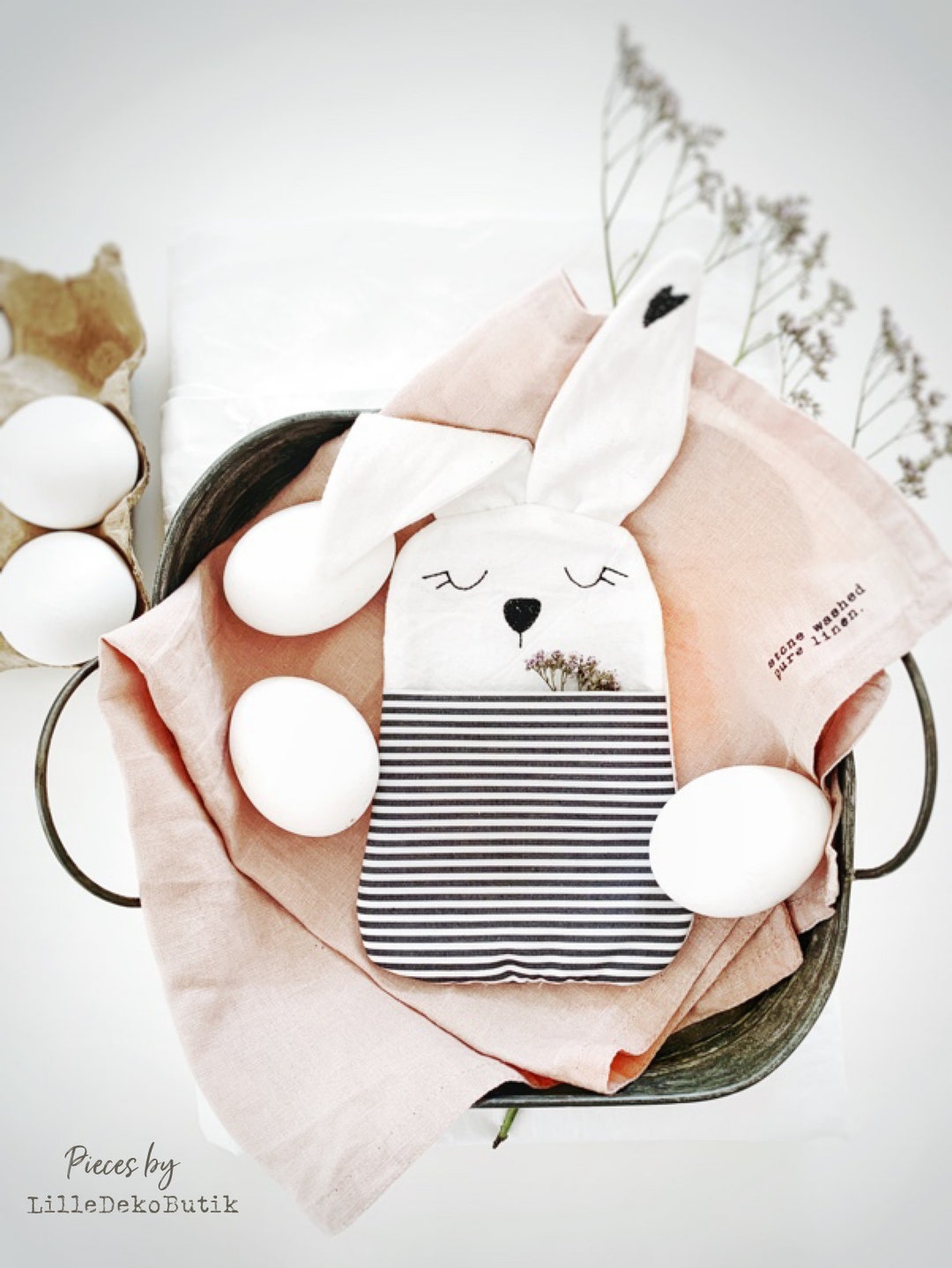 ITH in the Hoop Scandi Rabbit - Etsy