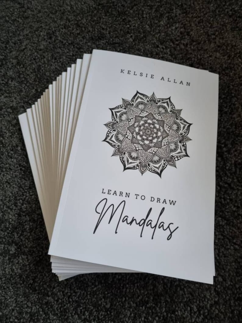 Learn to Draw Mandalas Book - Etsy