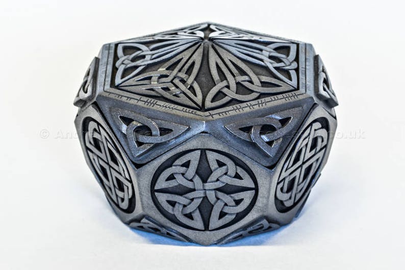 Small Hexagon Celtic Treasure Box Geometric Box Trinket | Etsy UK