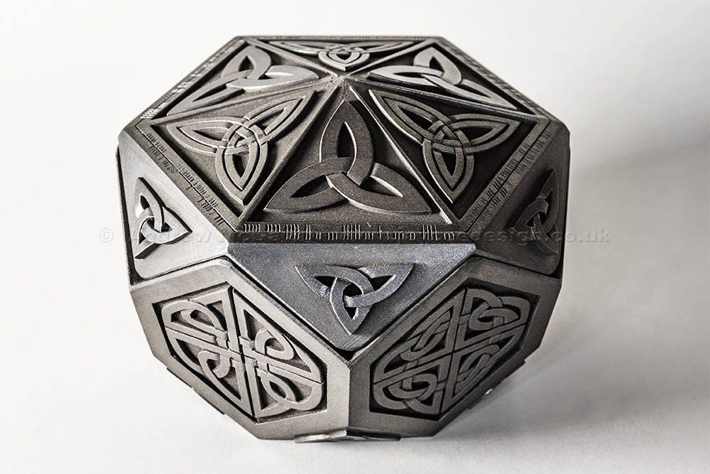 Hexagon Celtic Treasure Box L Handmade in Scotland Unique - Etsy