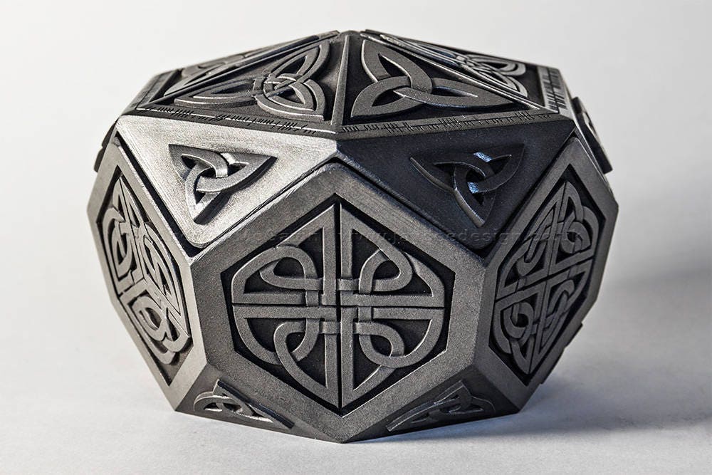 Hexagon Celtic Treasure Box L Handmade in Scotland Unique - Etsy