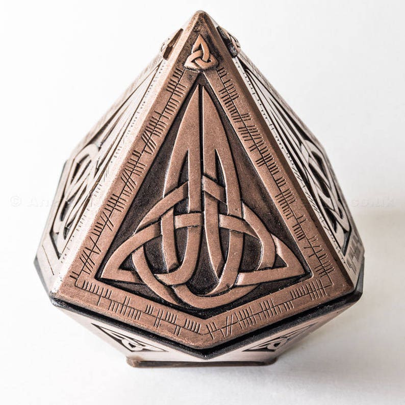 Copper Pyramid Treasure Box | Etsy