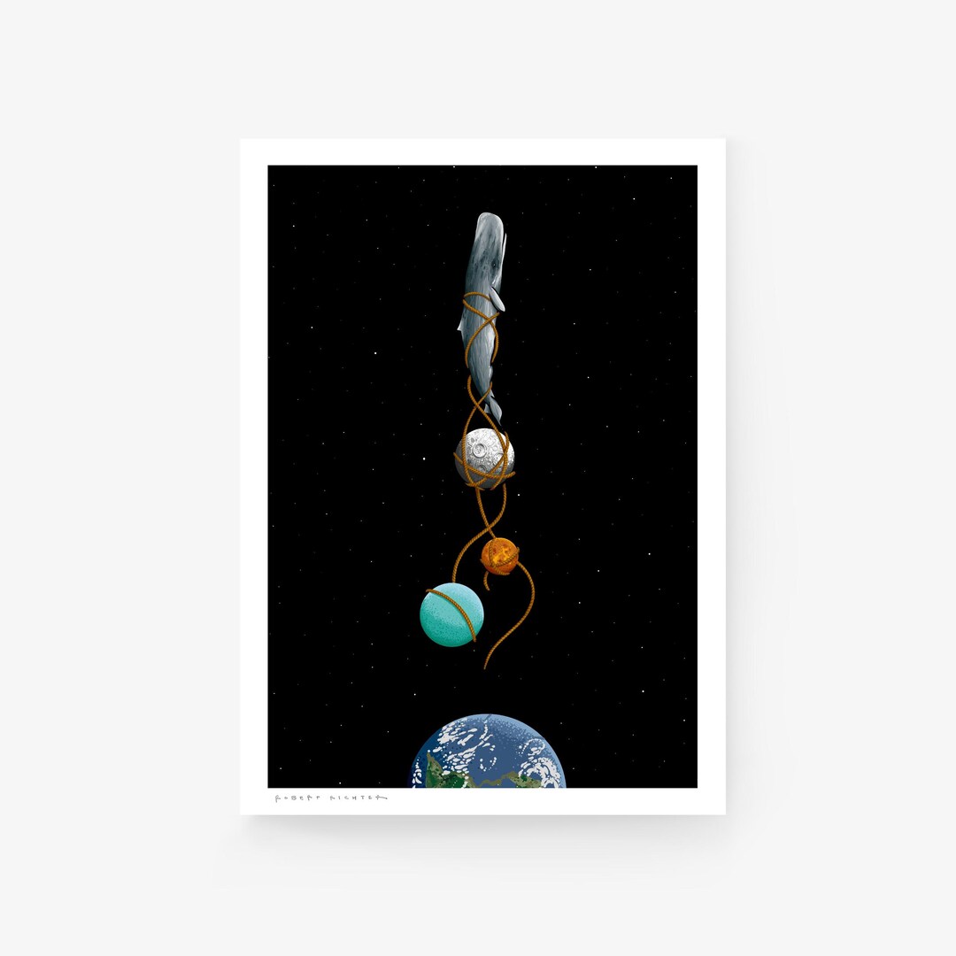 Falling Planets - Etsy