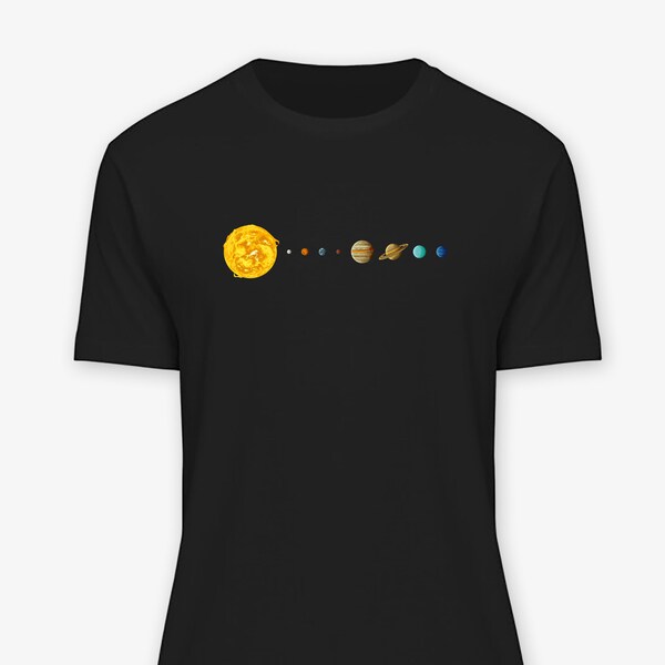 Solar System Shirt - Etsy