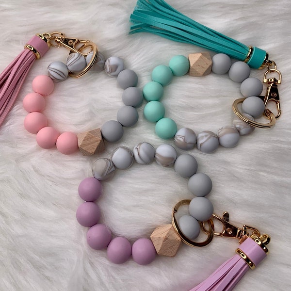 Beads Key Chain - Etsy