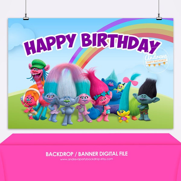 Trolls Poster - Etsy