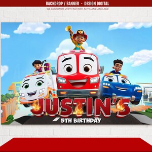 Firebuds Backdrop - Etsy