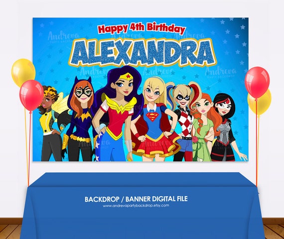 Happy Birthday Superhero Girl