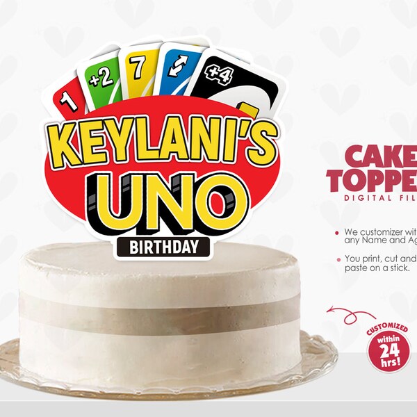 Uno Birthday - Etsy