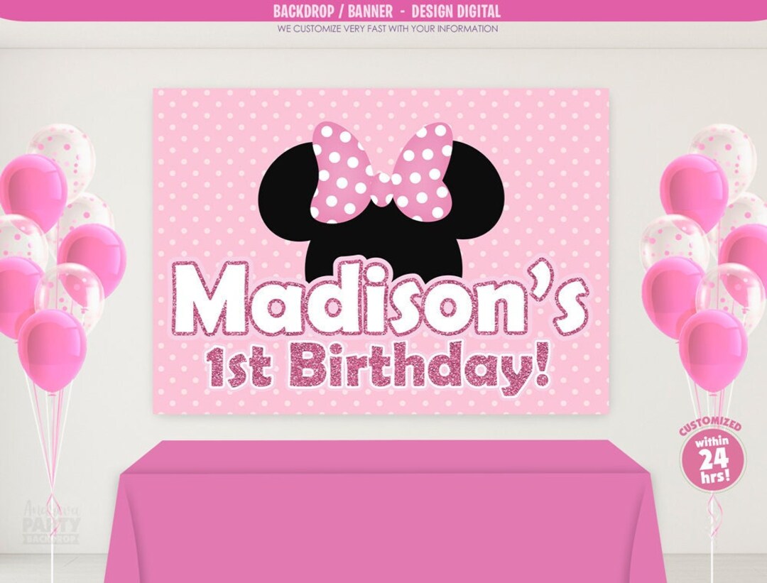 Minnie Mouse Birthday Wallpaper