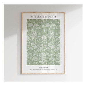 William Morris Prints, Sage Green Prints, Bedroom Posters, Living Room ...