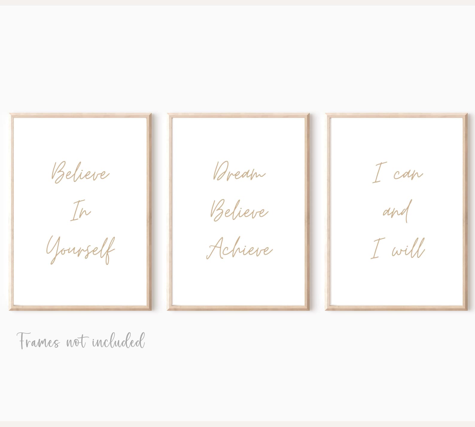 Beige Quote Prints, Neutral Living Room Print, Hearts Bedroom Wall Art ...