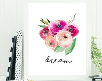 Dream print | Etsy