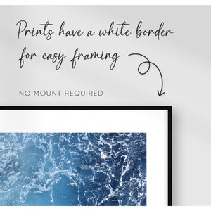 SET OF 3 Beach Prints, Navy Blue Ocean Photography, Nautical Wall Art ...