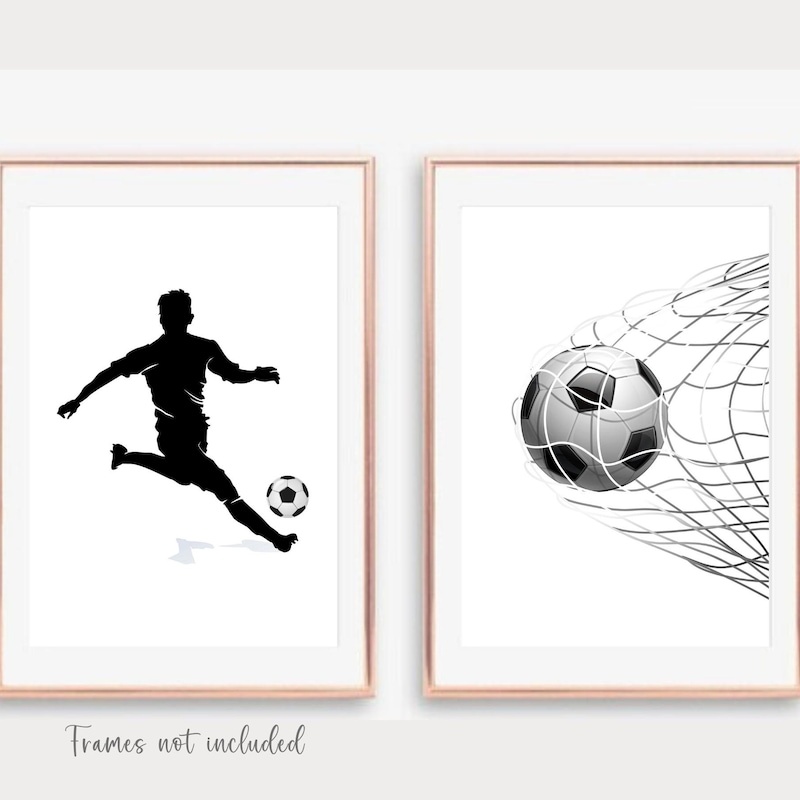 Football Print Single - Etsy UK
