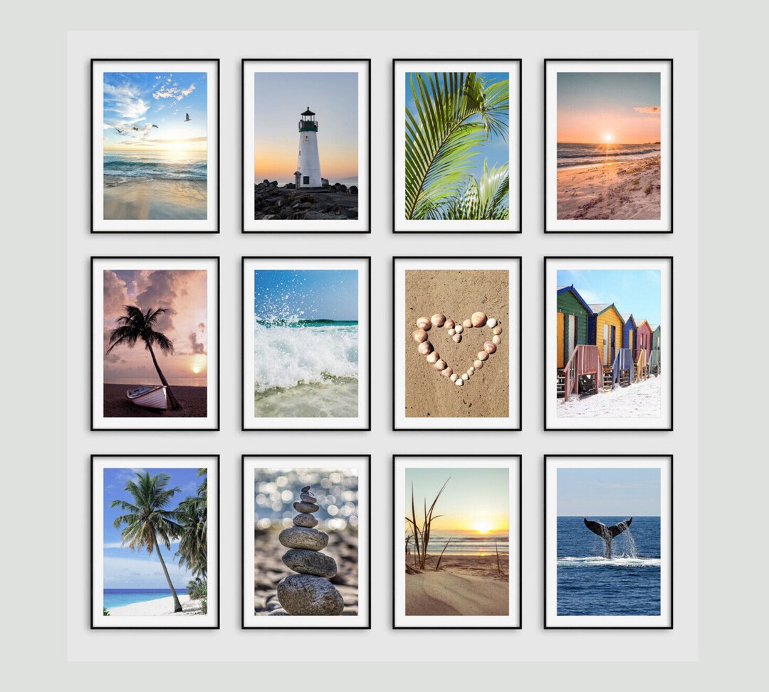 Beach Prints, Ocean Print, Sunset Print, Sea Photo, Sea Photography ...