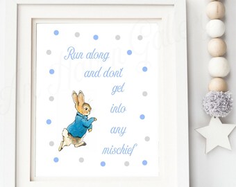 Peter rabbit quote | Etsy