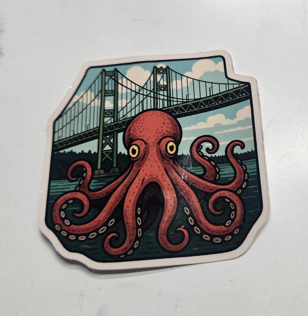 NW Wolf Eel Decal - Etsy