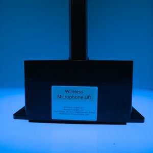 Adjustable Microphone Lift With Remote Control Ceiling | Etsy