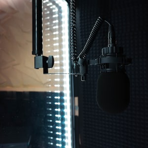 Adjustable Microphone Lift With Remote Control Ceiling | Etsy