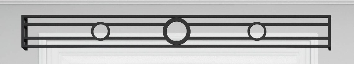 Custom Metal Window Valance, Metal Window Treatments, Metal Window ...