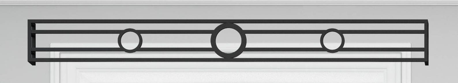 Custom Metal Window Valance, Metal Window Treatments, Metal Window ...