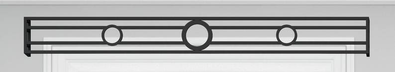 Custom Metal Window Valance, Metal Window Treatments, Metal Window ...