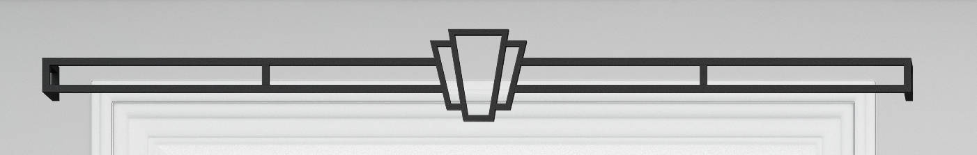 Window Valance, Custom Cornice, Metal Valance, Home Decor, Metal Accent ...