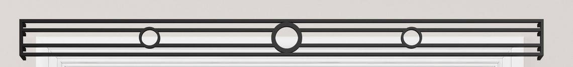 Custom Metal Window Valance, Metal Window Treatments, Metal Window ...