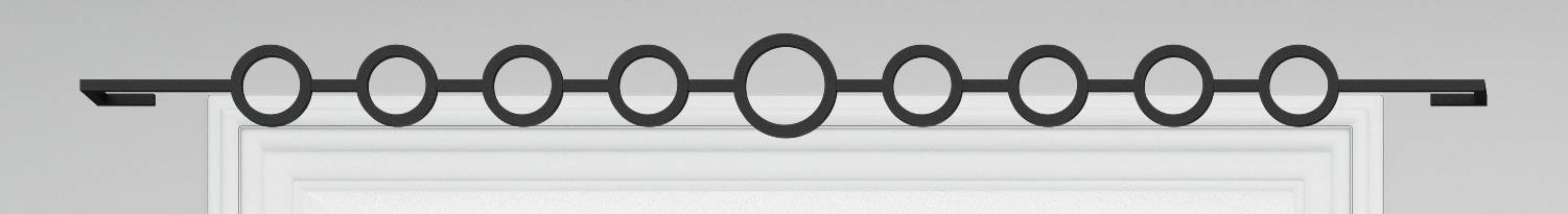 Custom Metal Window Valance, Decorative Metal Cornice, Custom Metal ...