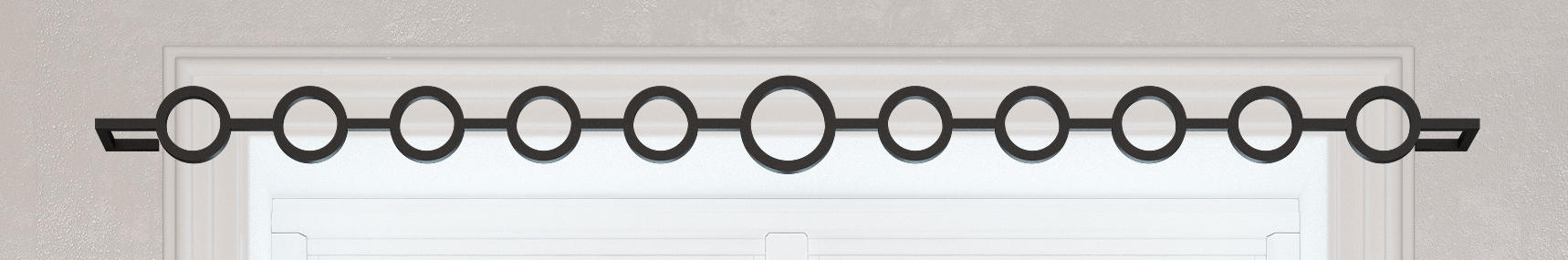 Custom Metal Window Valance, Decorative Metal Cornice, Custom Metal ...