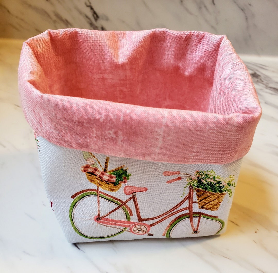 Fabric Thread Basket, ORT Basket, Fabric Basket, Hair or Make-up ...