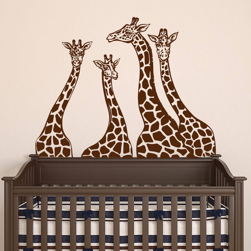 Giraffe Wall Decals - Etsy UK