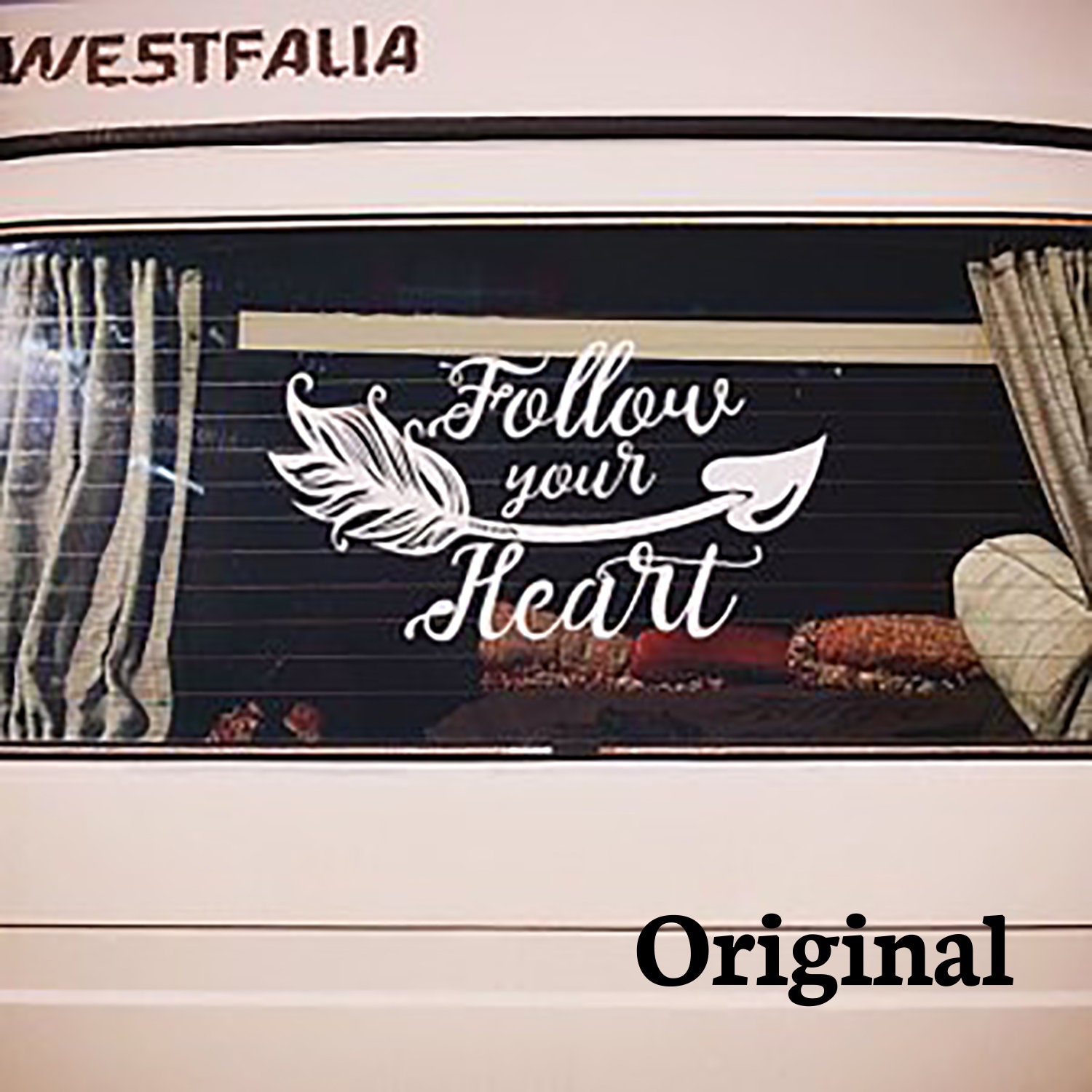 Follow Your Heart Wall Vinyl Decal Nursery Quotes Sticker | Etsy