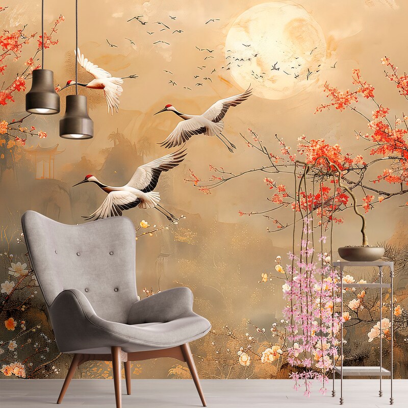 Asian Wallpaper - Etsy