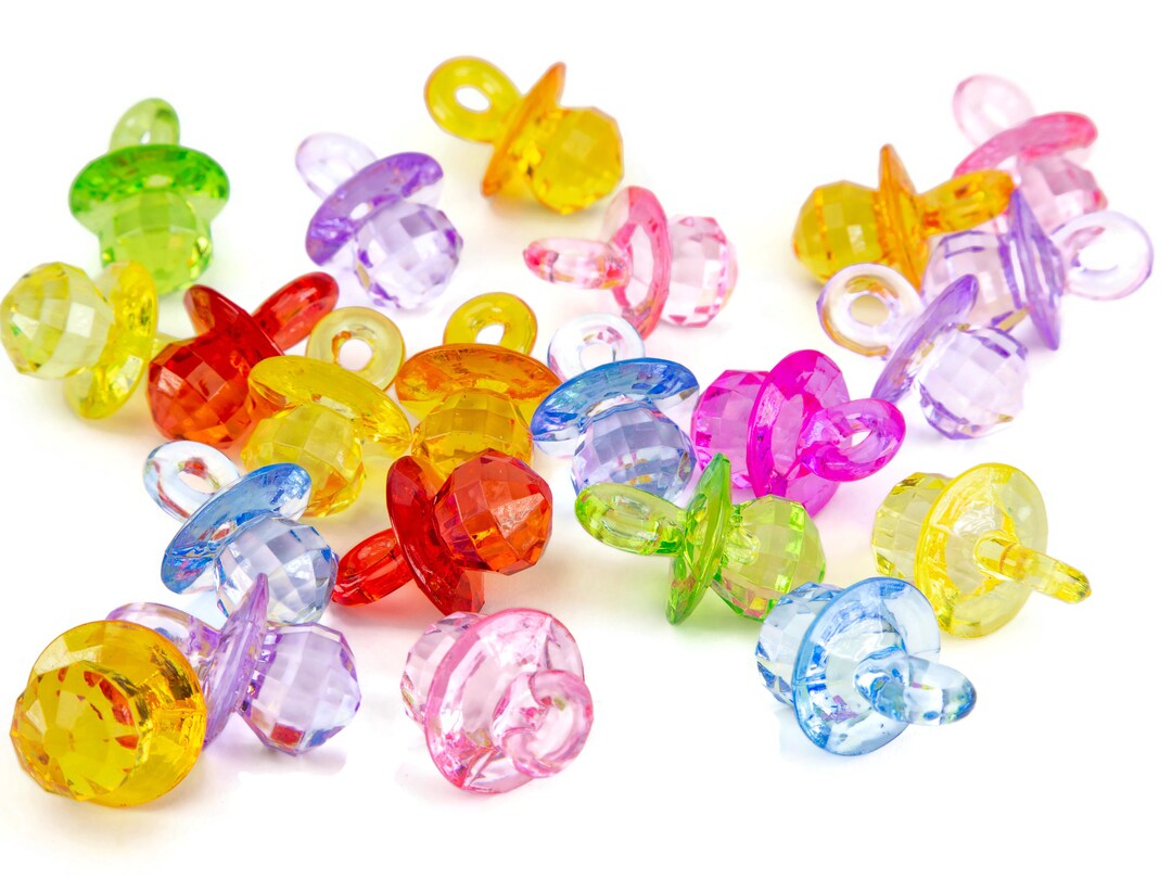 Plastic Pacifiers 1 1/2 Binky, Bird Toy Parts, Sugar Glider Toys, Baby ...