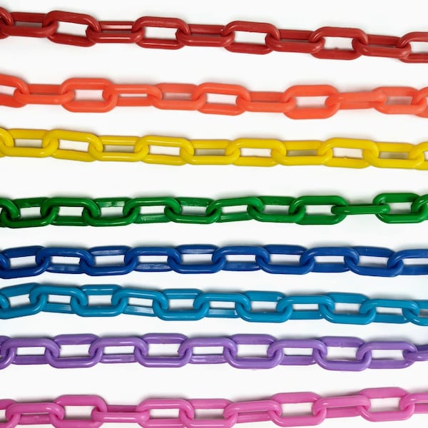 Plastic Chain - Etsy